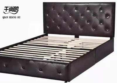 Cina Letto ricoperto forma del fermaglio di tirata con i cassetti, letti moderni del ferro battuto in vendita