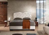 China Unique Design 4ft Double Size Upholstered Bed for Apartment for sale