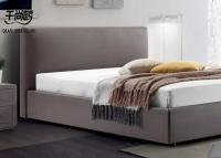 China Modern classic linen platform bedroom soft bed bed for sale