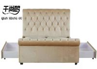 China Queen Bed Frames With Drawers King Size Queen for sale