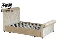 China Queen Bed Frames With Drawers King Size Queen for sale
