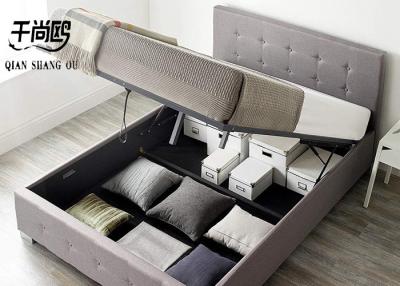 China Koninginsize Lift Up Storage Platform Bed 137*203cm 153*203cm Te koop