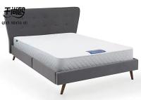 China Personality Stitching Bedroom Platform Bed Button Decoration for sale