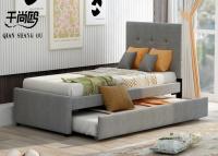 China 140*200cm Sliding Double Bed , customized Simple Platform Bed for sale
