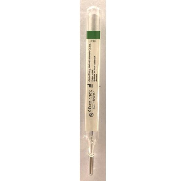 Quality Customized Support Mercury Free Oral Armpit Glass Thermometer for Health Monitoring for sale