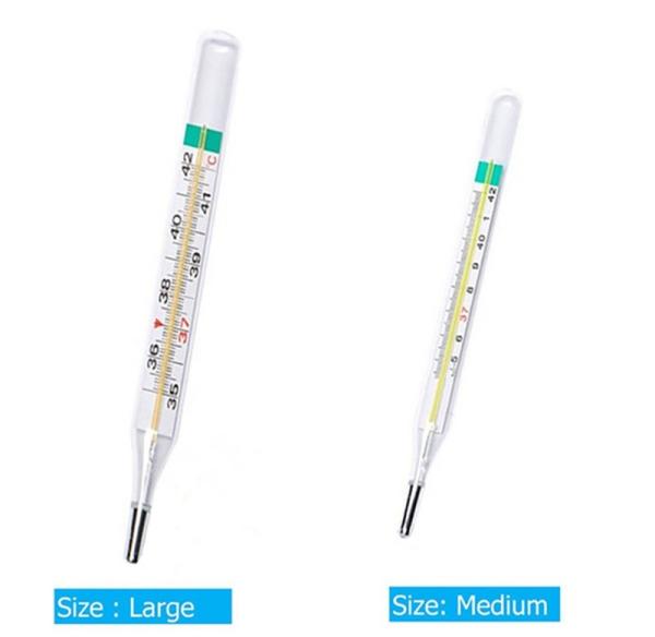 Quality Mercury-free Glass Thermometer for Homehold Oral and Armpit Temperature for sale