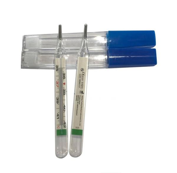 Quality Mercury-free Glass Thermometer for Homehold Oral and Armpit Temperature for sale