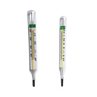Quality Accurate Medical Armpit Thermometer Customized OEM Mercury-Free Glass for sale