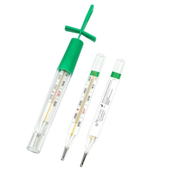 Quality Accurate Medical Armpit Thermometer Customized OEM Mercury-Free Glass for sale