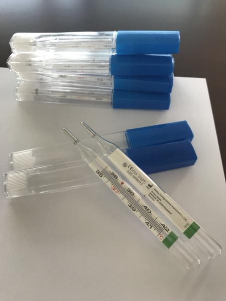 Quality Customized Support Baby/Adult Glass Mercury-Free Thermometer Celsius Fahrenheit for sale