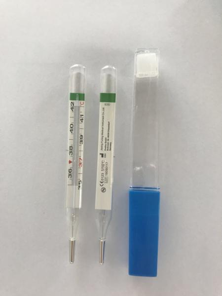 Quality Customized Support Baby/Adult Glass Mercury-Free Thermometer Celsius Fahrenheit for sale