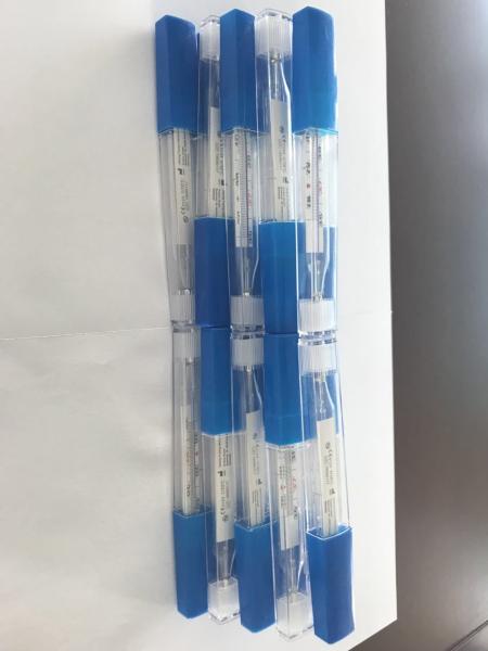 Quality High Accuracy BodyGlassMercury free Oral Thermometer from Funing for Customized for sale