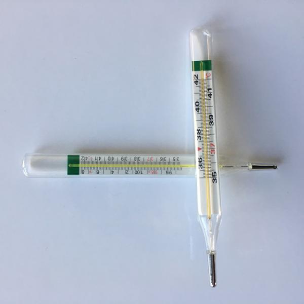 Quality Customized Support No Mercury Glass Tube Clinical Thermometer for Applications for sale