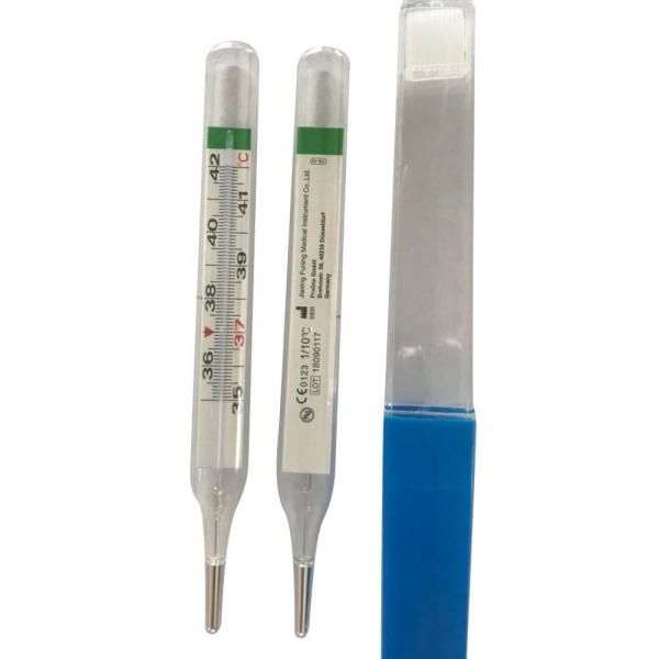 Quality Memory Function M.L No Mercury Gallium Glass Tube Human Thermometer for Home Hospital for sale