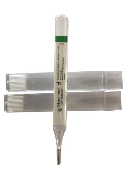 Quality Mercury-Free Glass Thermometer for Medical Fever Temperature Hospital Grade for sale