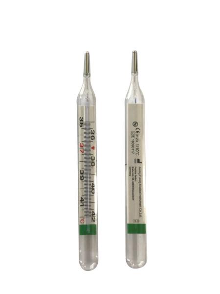 Quality Mercury-Free Glass Thermometer for Medical Fever Temperature Hospital Grade for sale