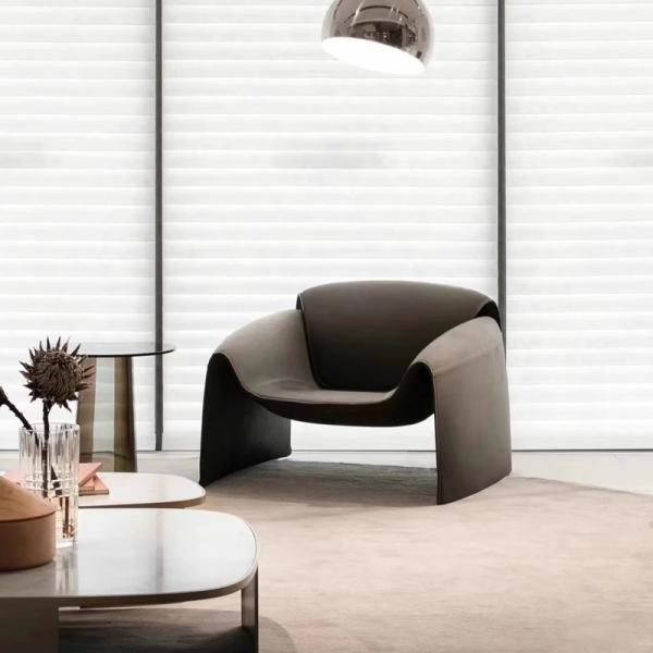 Quality Fabric Italian Minimalist Designer Modern Armchair Casual Crab Chair For Living Room Balcony for sale