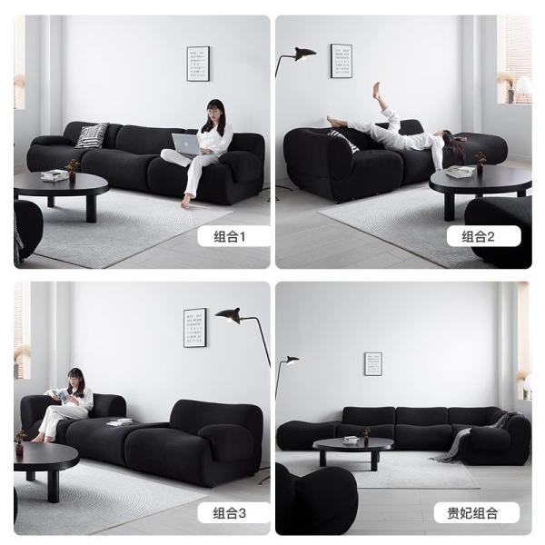 Quality Custom Color Soft Cotton Linen Sofa Three Seater Living Room Modern Fabric Couch for sale
