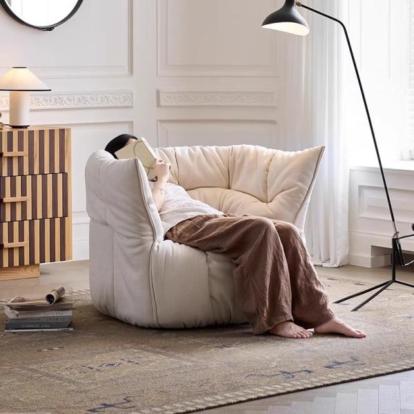 Quality Living Room Fabric Sofa Modern Linen Couch With High Density Sponge Inner Frame for sale