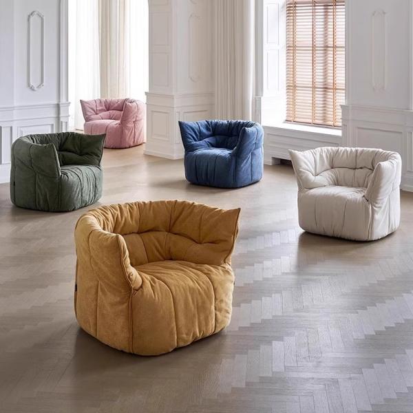 Quality Living Room Fabric Sofa Modern Linen Couch With High Density Sponge Inner Frame for sale