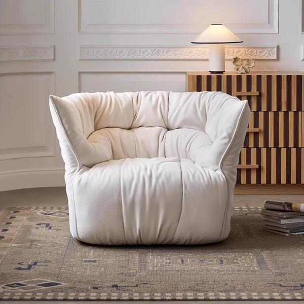 Quality Living Room Fabric Sofa Modern Linen Couch With High Density Sponge Inner Frame for sale