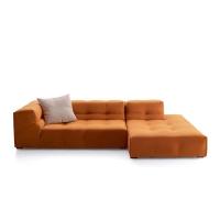 Quality L Shaped Living Room Fabric Sofa Small Apartment Modern Modular Sofa Nordic for sale
