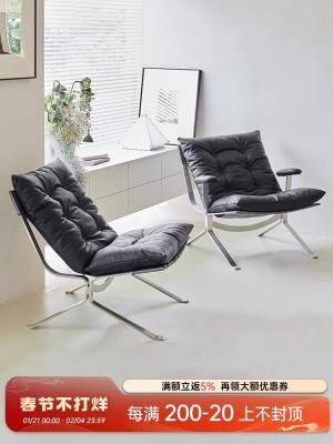 Chine Chaise de canapé unique rétro en bois massif Lounge de loisirs à un siège Pour la réception de l'hôtel Club à vendre