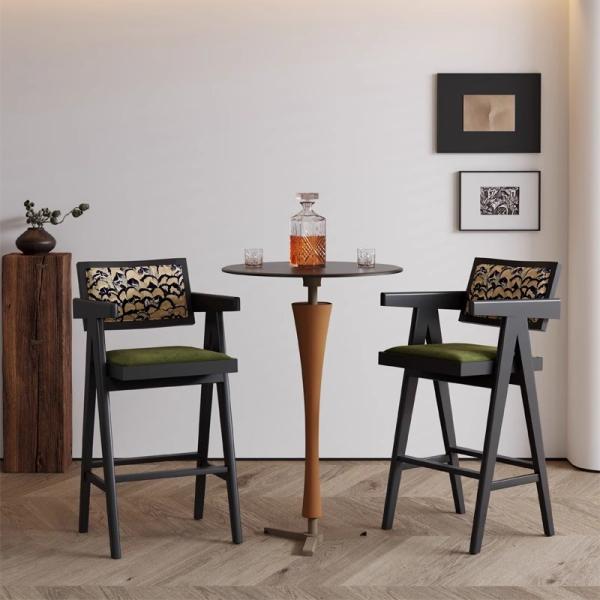 Quality OEM Design Solid Wood Modern Dining Chair Home Dining Room Chair Light Luxury for sale