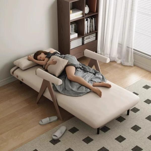 Quality Custom Design Single Folding Chair Bed Dual Use , Fold Out Sofa Bed For Small Rooms for sale