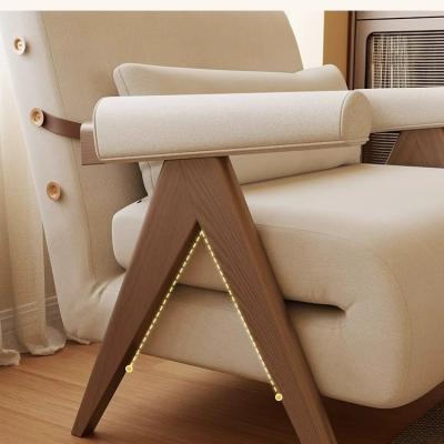China Custom Design Single Folding Chair Bed Dual Use , Fold Out Sofa Bed For Small Rooms for sale