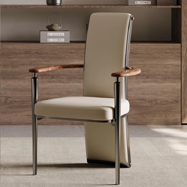 Quality Jersey Island Casual Single Chair Retro Genuine Leather Designer Single Seat Sofa for sale