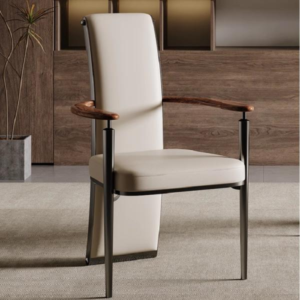 Quality Jersey Island Casual Single Chair Retro Genuine Leather Designer Single Seat for sale