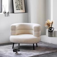 Quality Lazy Study Reading Single Chair Fabric Casual Chinese Style High Legged Single for sale