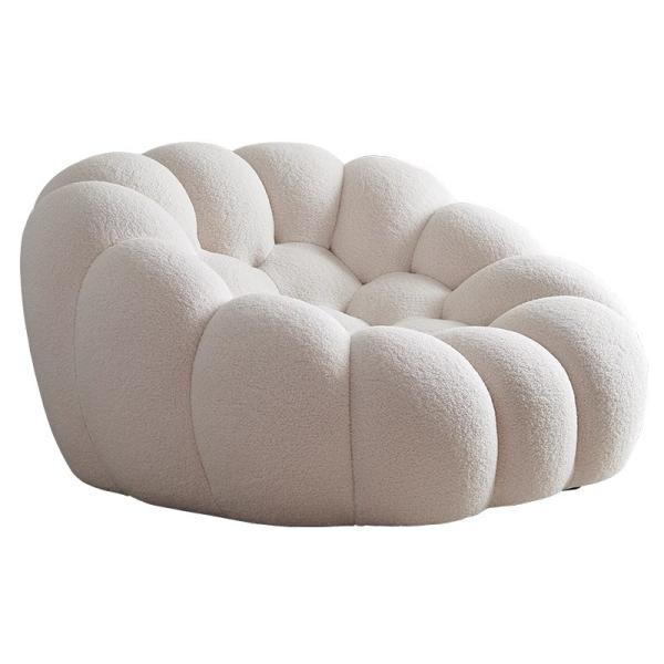 Quality OEM Compressible Lazy Leisure Pumpkin Sofa Chair Foam Back For Lying And for sale
