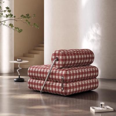 China Target Tofu Block Folding Sofa Bed Dual Purpose Single Seat Living Room Lounge Chair for sale