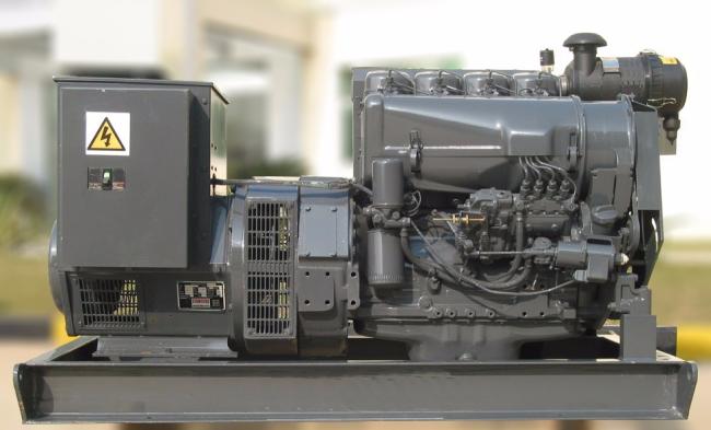 Diesel generator set components