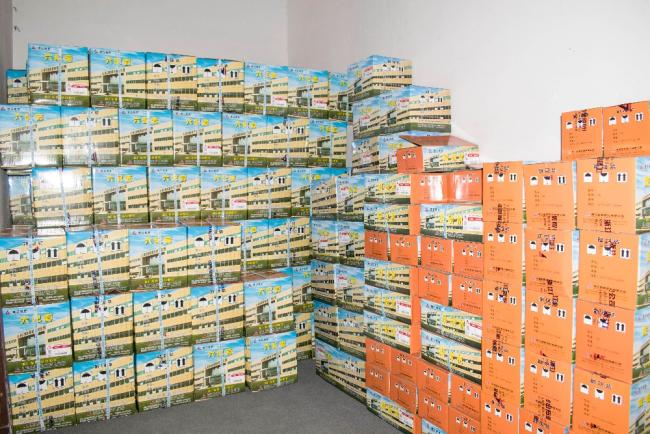 Organized parts inventory