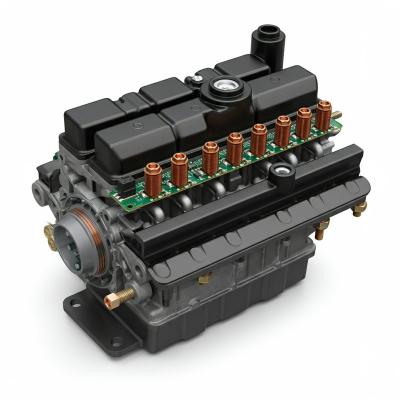 Cina 4D27G31-28202 Gruppo di circuiti bracket forklift Parti originali di motori diesel in vendita