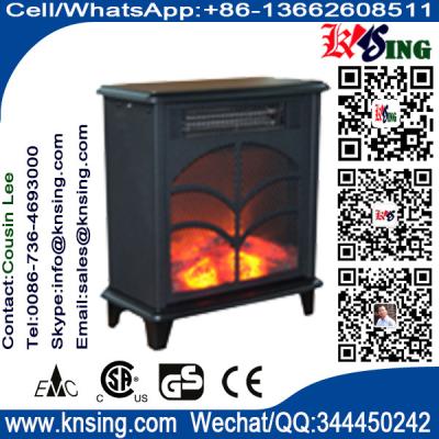 China El mejor precio del pequeño de la chimenea del calentador del chimenea del electrica del registro de las estufas TF-1313 de sitio calentador interior eléctrico libre del calentador en venta