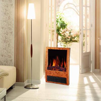 China registre el sitio de madera portátil eléctrico del climat del final de las estufas NDY-20D del calentador de la chimenea del LED del efecto ardiente de la llama/el calentador interior en venta