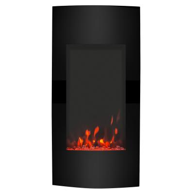China La situación cristalina de la piedra WF-1323 curvó el calentador eléctrico montado en la pared www.knsing.com de la chimenea en venta