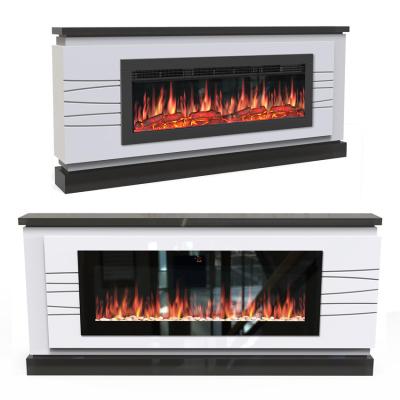 Китай 2 sides electric fireplace LED patented flame effect double face fire продается