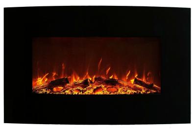 Китай Wall Mounted Electric Fireplace Heater LED flame 35