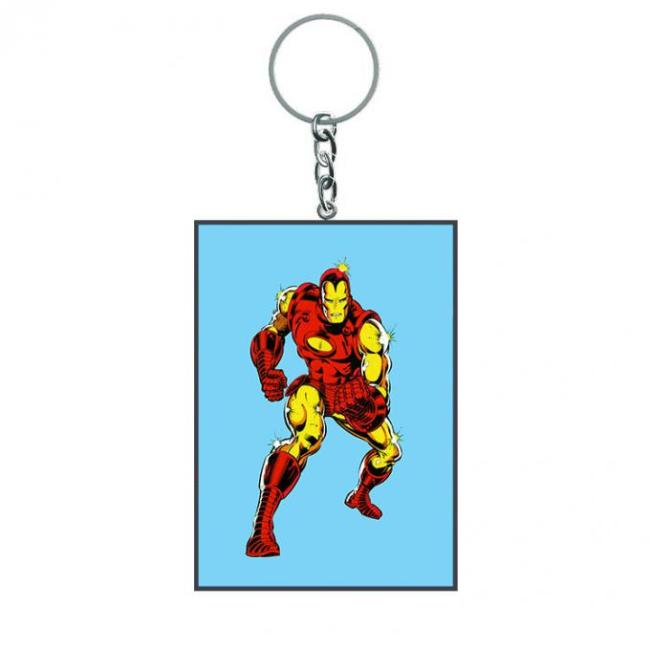 Full Color Customizable 3D Lenticular Keychains Lenticular Keyring 0