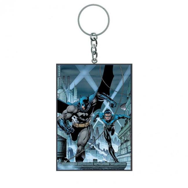 Full Color Customizable 3D Lenticular Keychains Lenticular Keyring 2