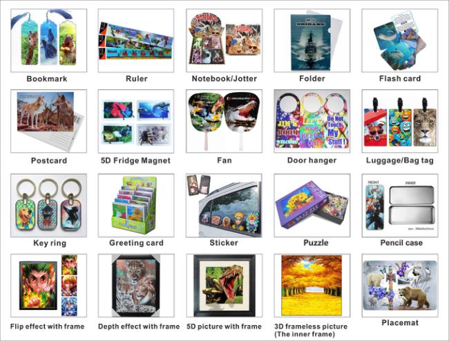3D Magnets Sealifes Dolphin Shark Turtle Lenticular Printing Card For Gifts 0