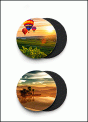 3D Lenticular Coaster