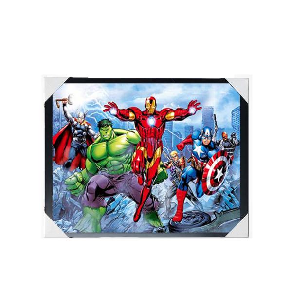 Quality Wholesale Anime 3D Poster Marvel 3D Lenticular Poster Wall Decor 3D Print for sale