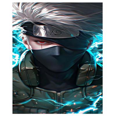 China Zeichentrickfilm 3D-Poster Lentikulärer Flip-Effekt Anime-Thema 75 LPI Lentikuläres Drucken Dekoration Malerei zu verkaufen