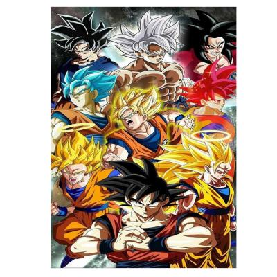 China Zeichentrickfilm 3D-Poster Lentikulärer Flip-Effekt Anime-Thema 75 LPI Lentikuläres Drucken Dekoration Malerei zu verkaufen